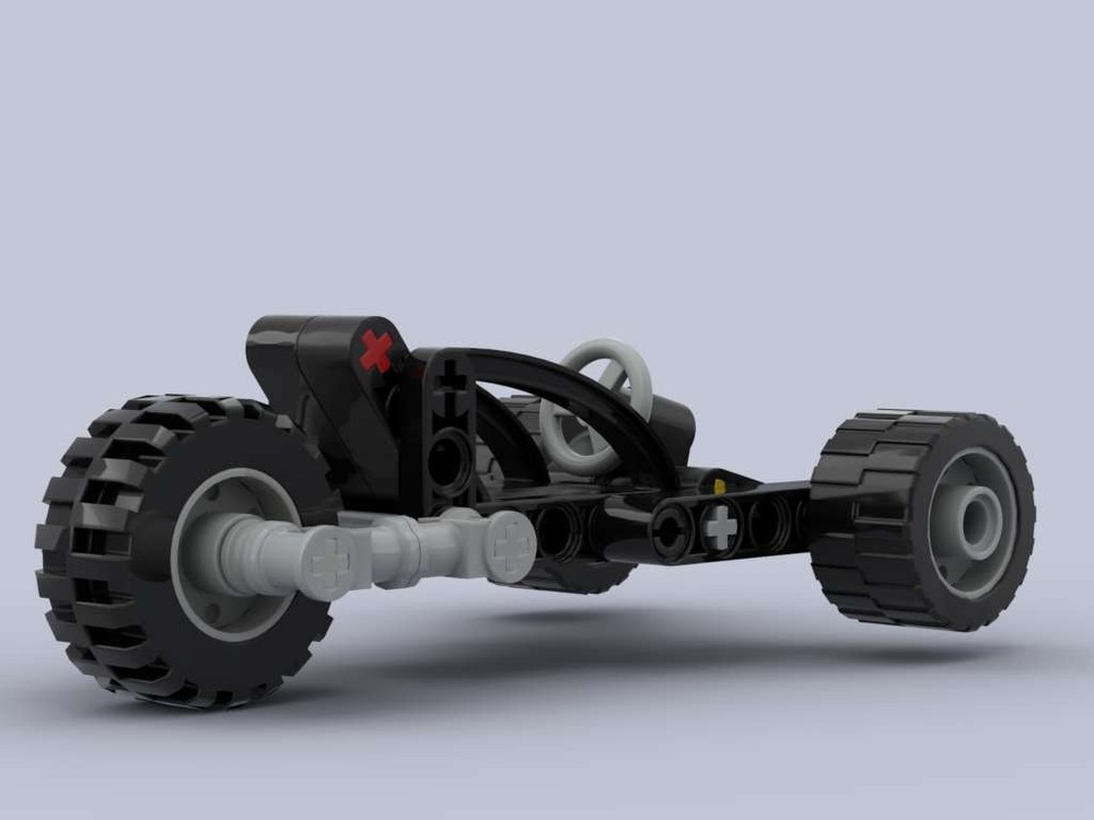 LEGO MOC Three wheeled race car/trike by Viernes | Rebrickable - Build ...