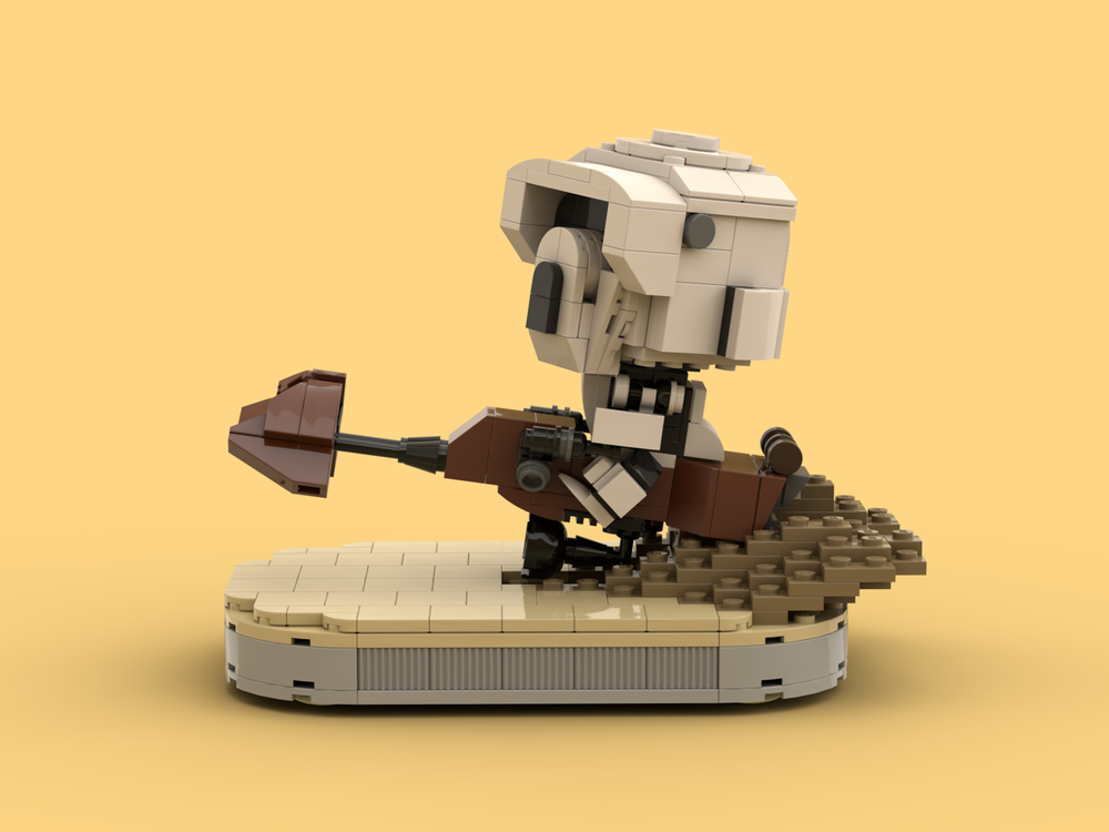 LEGO MOC Scout Trooper Speeder Bike Set by Superesc | Rebrickable ...