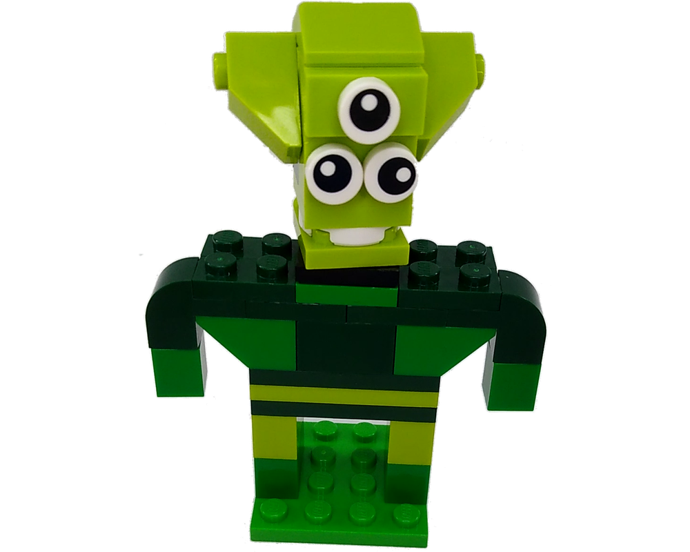 LEGO MOC 👽 Alien with 11007 by BasicBricks | Rebrickable - Build with LEGO