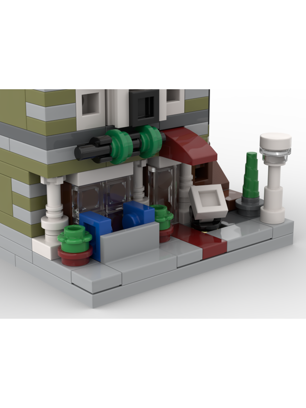 LEGO MOC Mini Parisian Restaurant by Chricki | Rebrickable - Build with ...