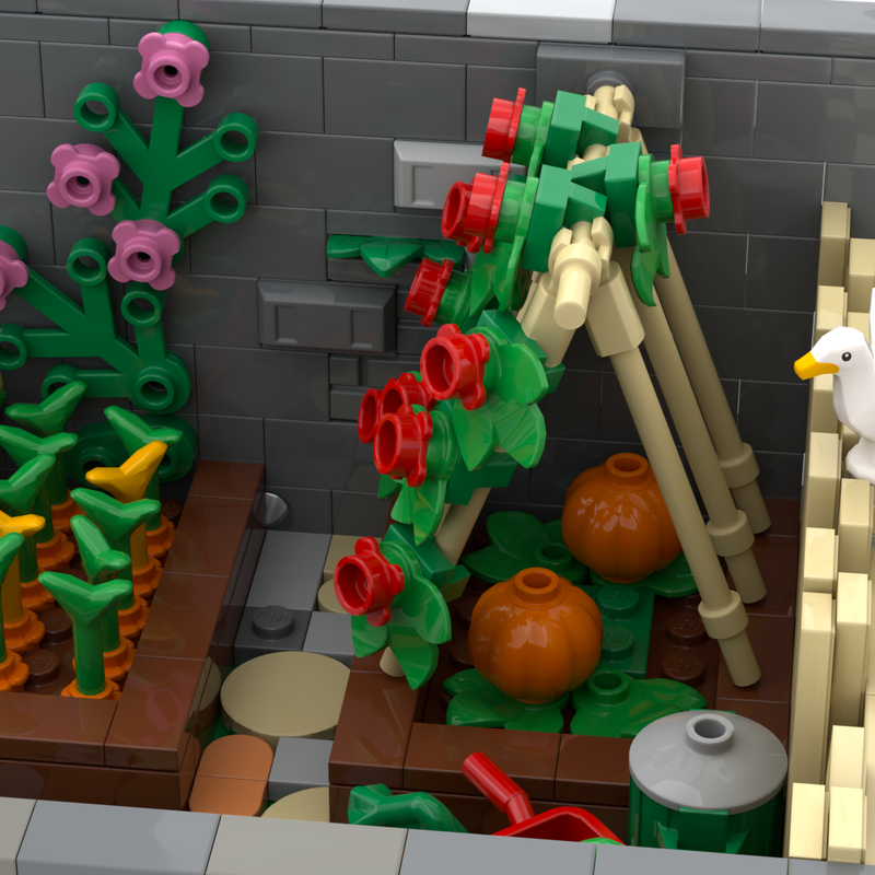 LEGO MOC Community Allotment Garden by Marty_MOCs | Rebrickable - Build ...