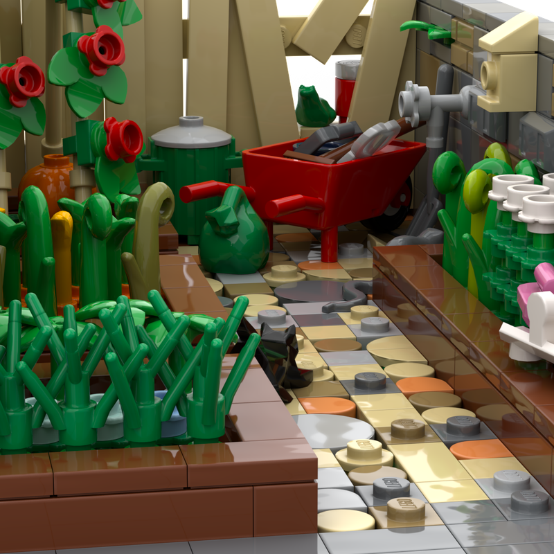 LEGO MOC Community Allotment Garden by Marty_MOCs | Rebrickable - Build ...