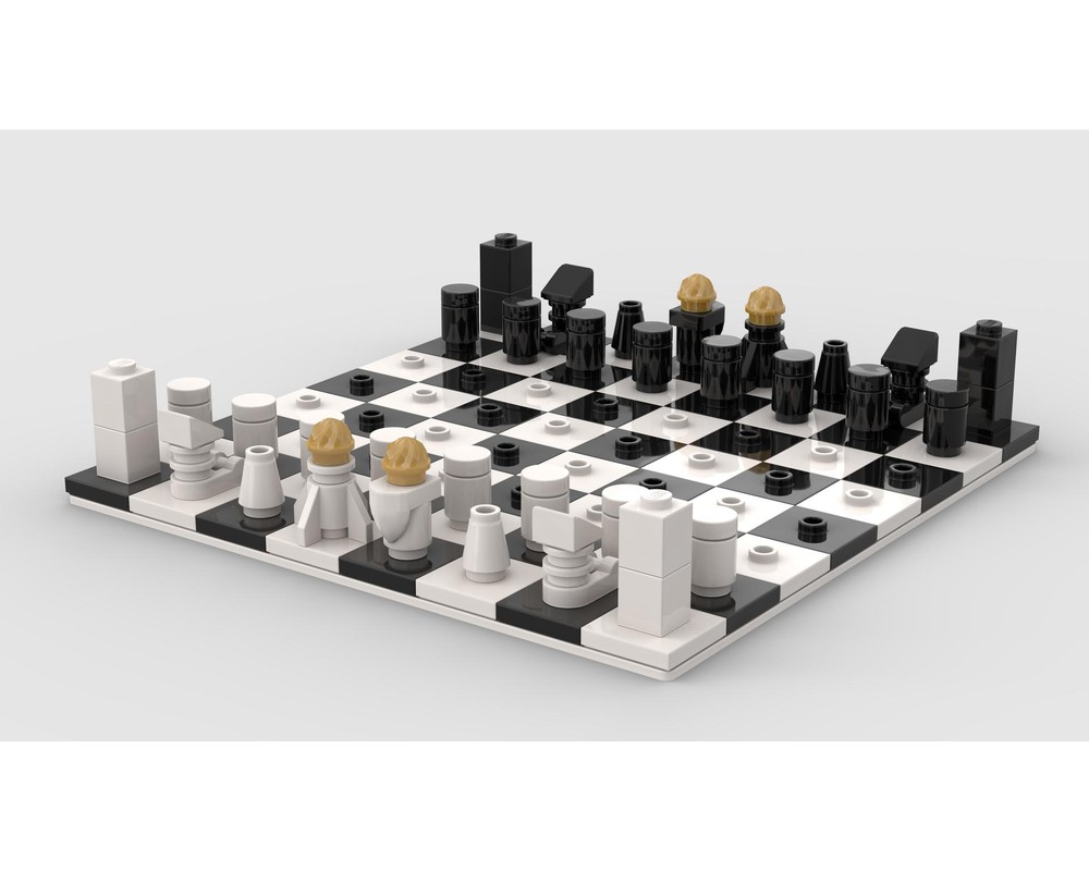 LEGO MOC micro chess game by AllMyBricks_ | Rebrickable - Build with LEGO