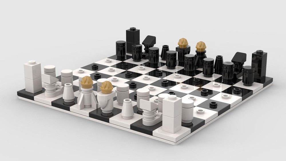 LEGO MOC micro chess game by AllMyBricks_ | Rebrickable - Build with LEGO