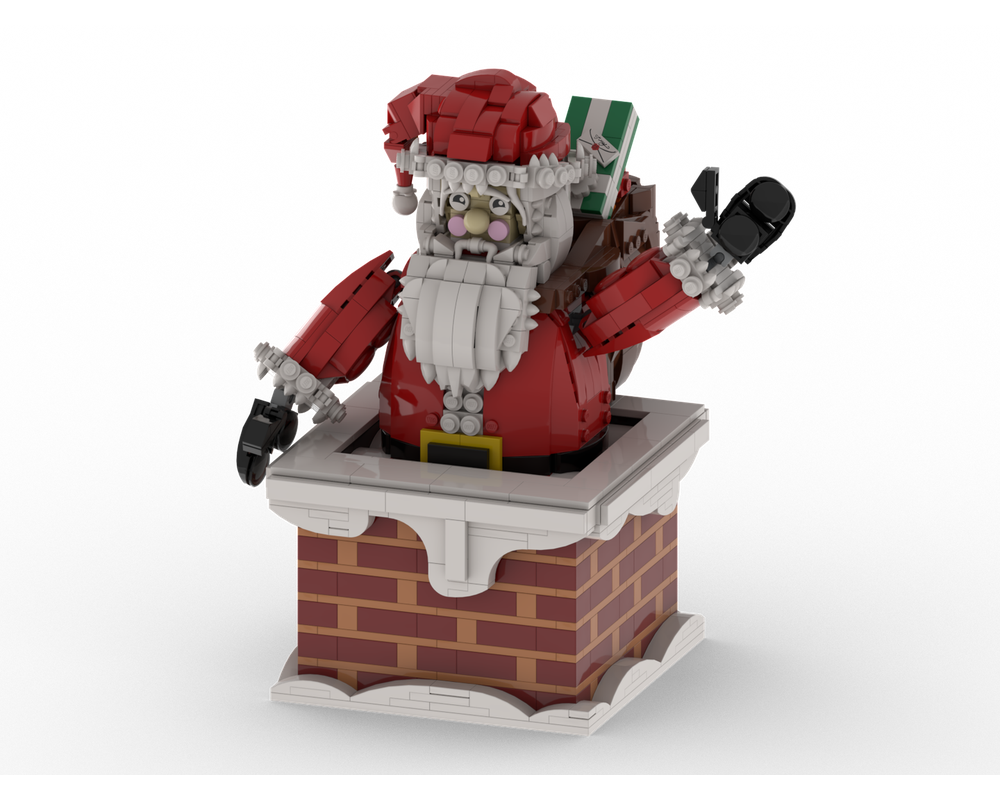 LEGO MOC Lego Christmas Santa Claus by Brick-o-lantern | Rebrickable - Build with LEGO