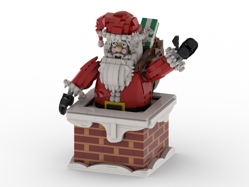 LEGO MOC Lego Christmas Santa Claus by Brick-o-lantern | Rebrickable - Build with LEGO