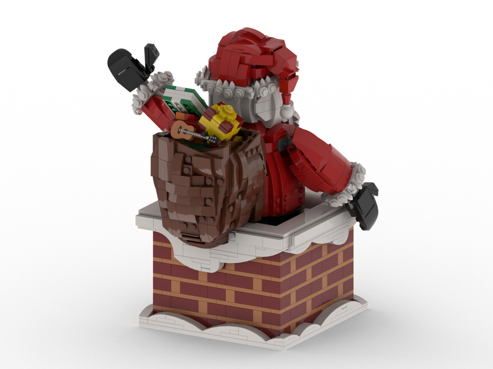 LEGO MOC Lego Christmas Santa Claus by Brick-o-lantern | Rebrickable - Build with LEGO