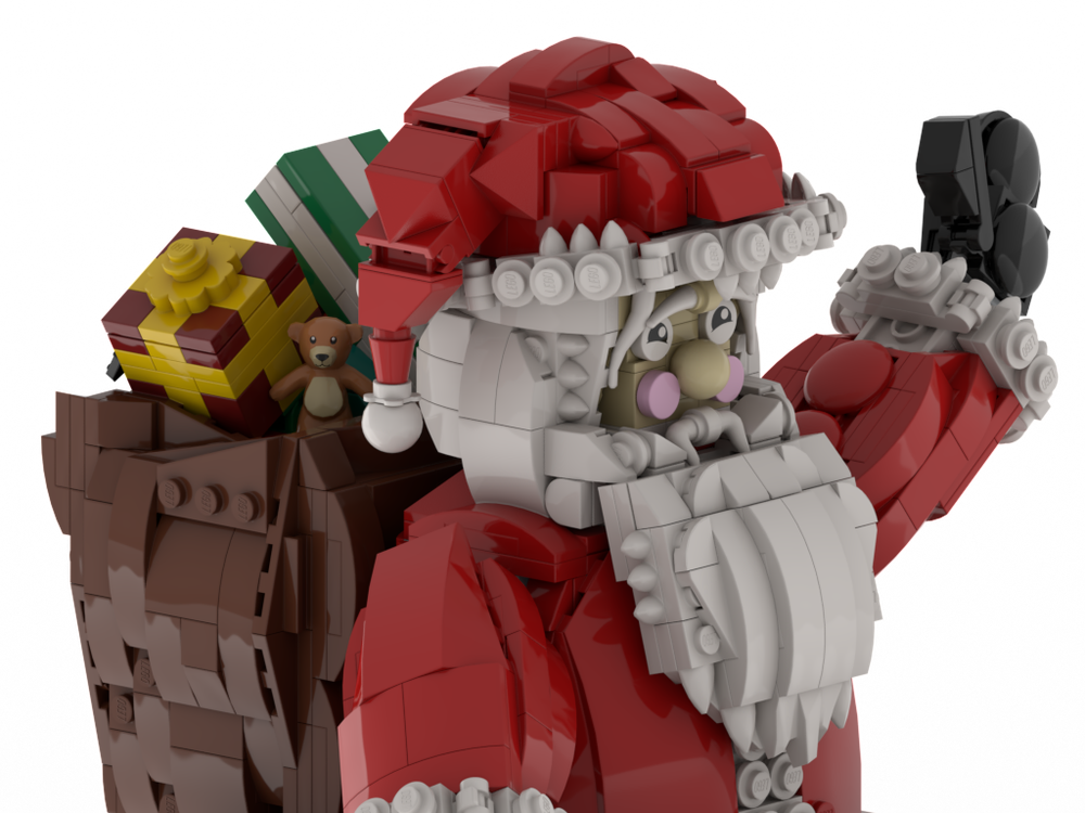 LEGO MOC Lego Christmas Santa Claus by Brick-o-lantern | Rebrickable - Build with LEGO