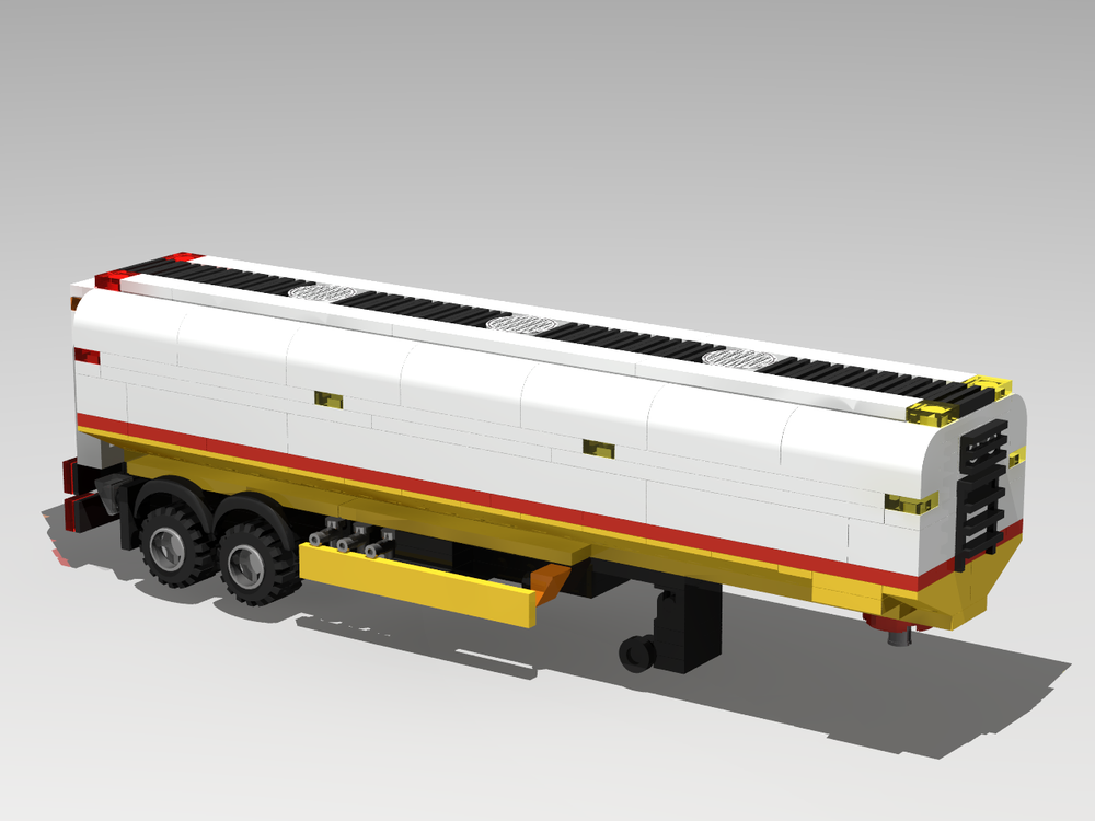 LEGO MOC Fuel Semitrailer by George Legoman | Rebrickable - Build with LEGO
