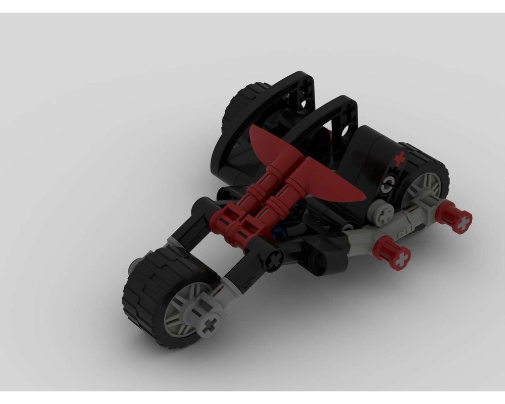 LEGO MOC Bike with sidecar by Viernes | Rebrickable - Build with LEGO