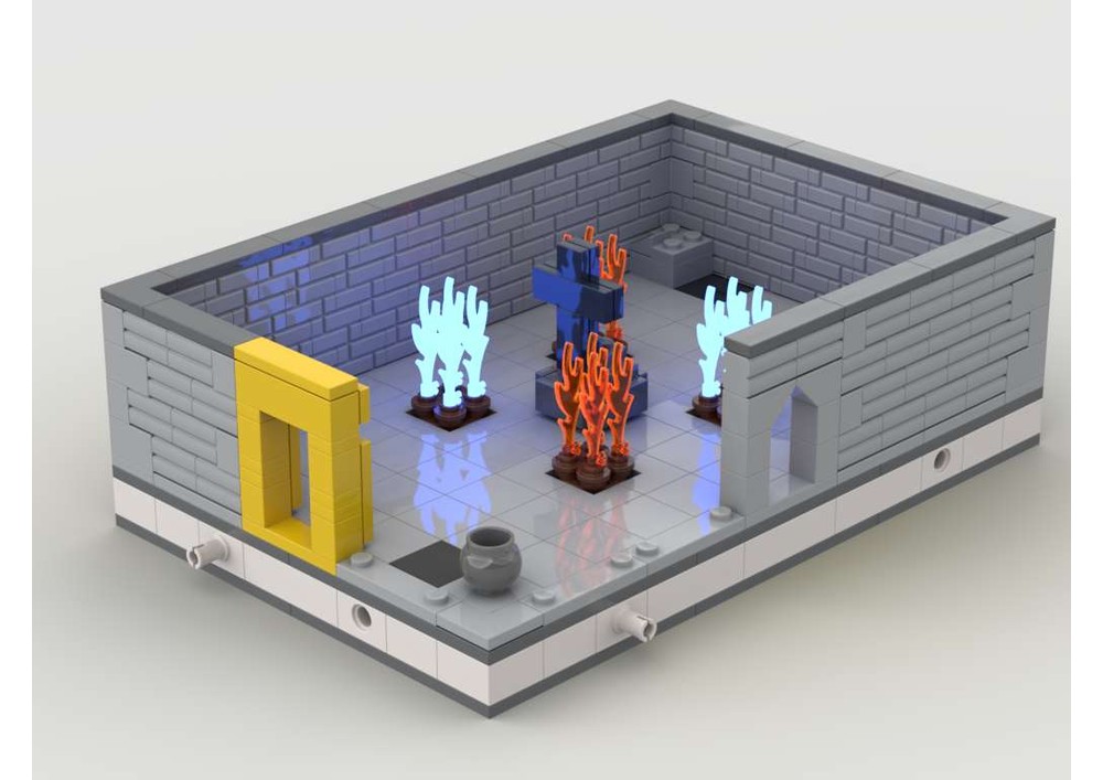 LEGO MOC Modular Item room #2 from Binding of Isaac by GregBurner ...