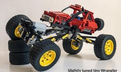 LEGO MOC-8863 Jeep Wrangler (Technic 2017) | Rebrickable - Build with LEGO