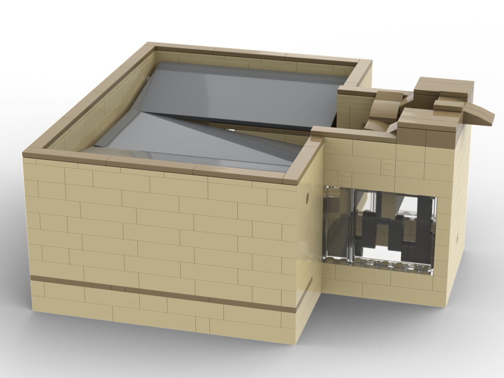 Lego Moc Sloped Stepper Reservior Gbc Module By Pinwheel