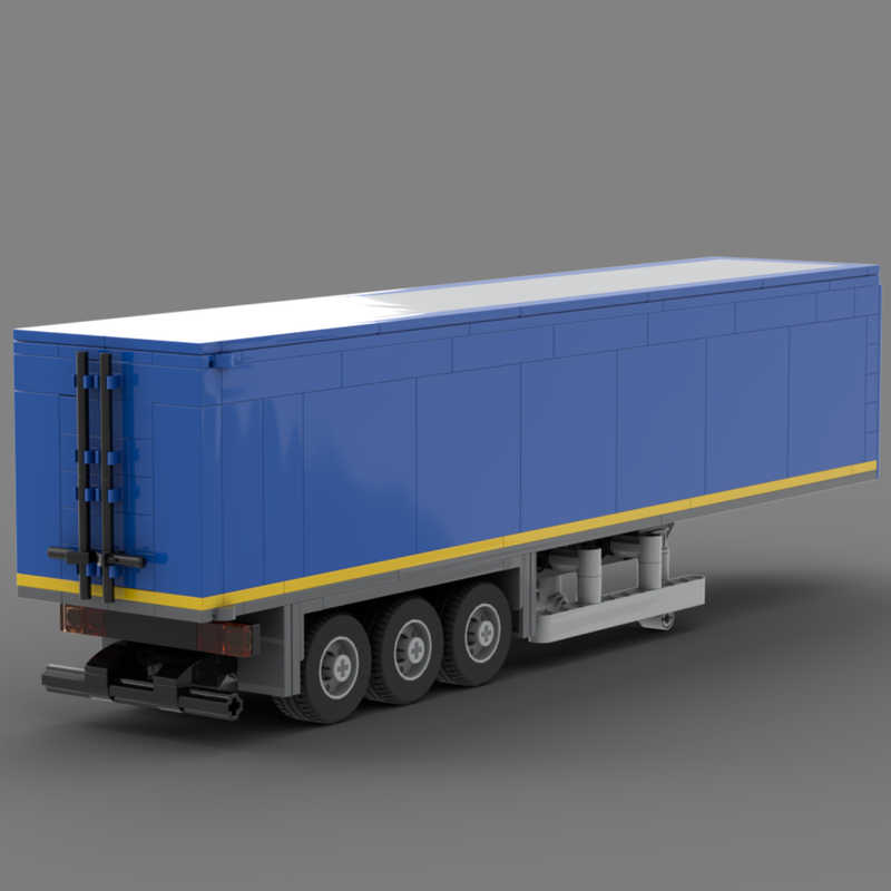 LEGO MOC Custom european style semi-trailer by SpeedHunCreations ...