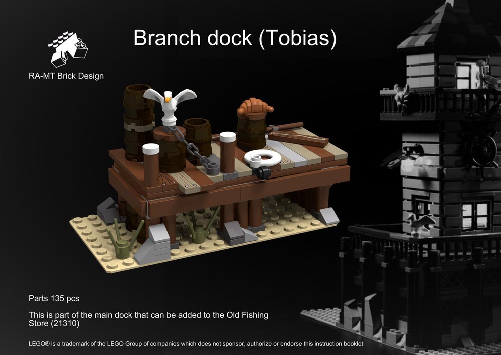 Lego Moc Branch Dock Tobias By Ra Mt Brick Design Rebrickable
