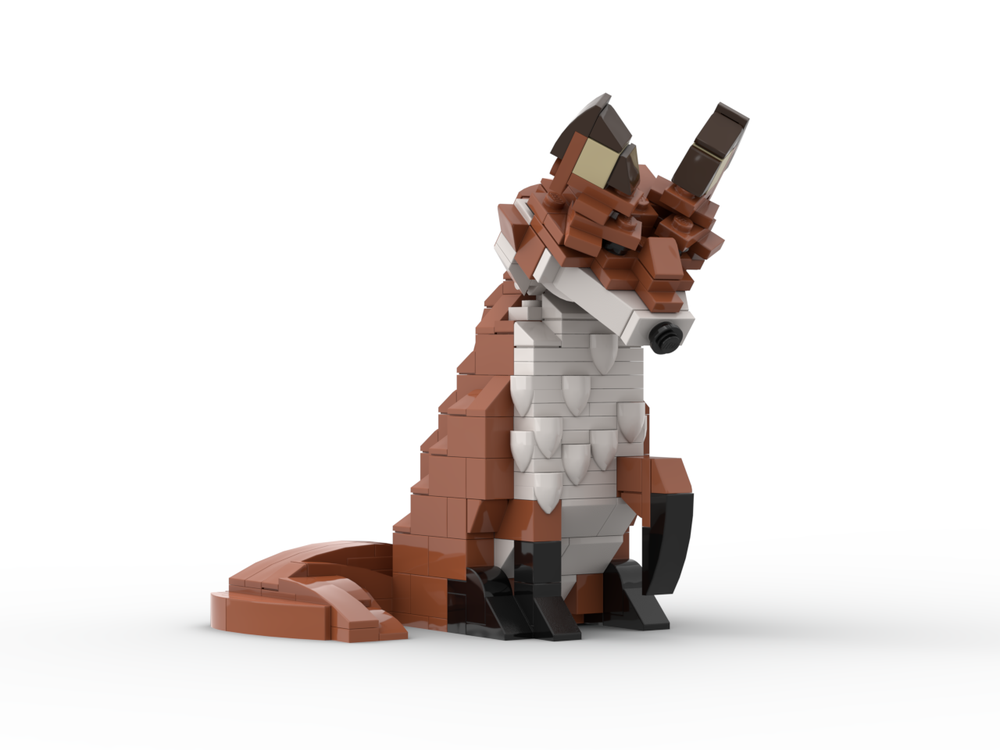 LEGO MOC Red Fox by Miro | Rebrickable - Build with LEGO