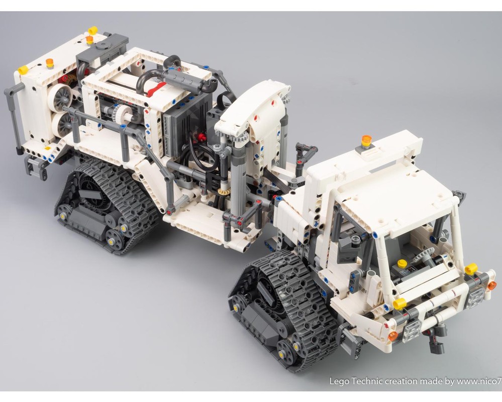 LEGO MOC 42100 Model B - Vibroseis Tracked Vehicle by Nico71 ...