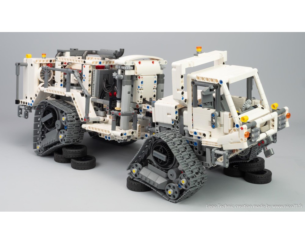 LEGO MOC-64040 42100 Model B - Vibroseis Tracked Vehicle by Nico71 ...