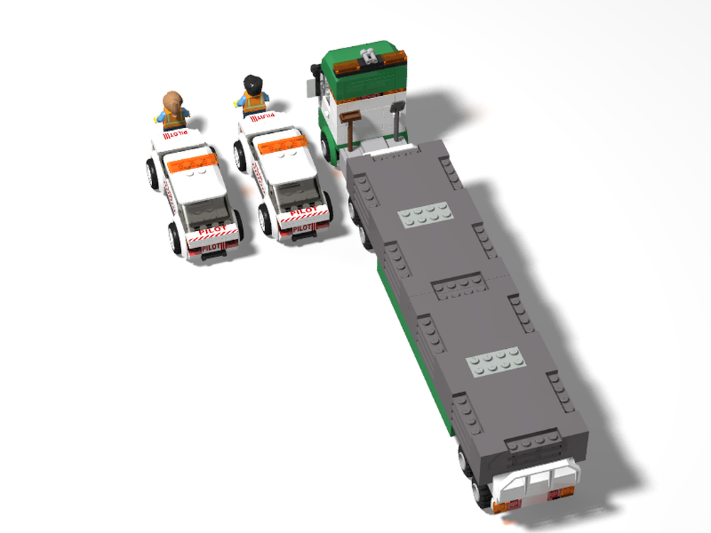 LEGO MOC Heavy load cargo truck by Andrej5252 | Rebrickable - Build ...