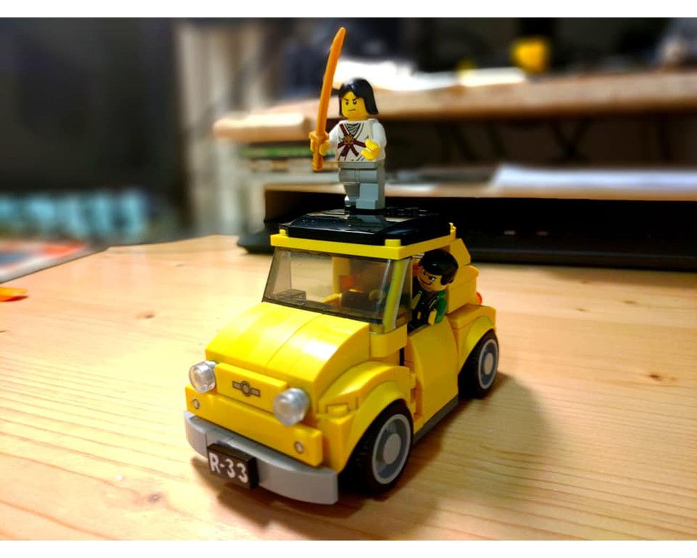 LEGO MOC LUPIN 3rd FIAT 500 (minifigure scale) by sur10 | Rebrickable ...