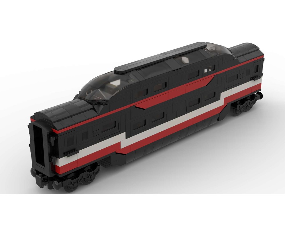 LEGO MOC High-Speed City Express Passenger Train (7745 MOC) by Kexy1984 | Rebrickable - Build ...