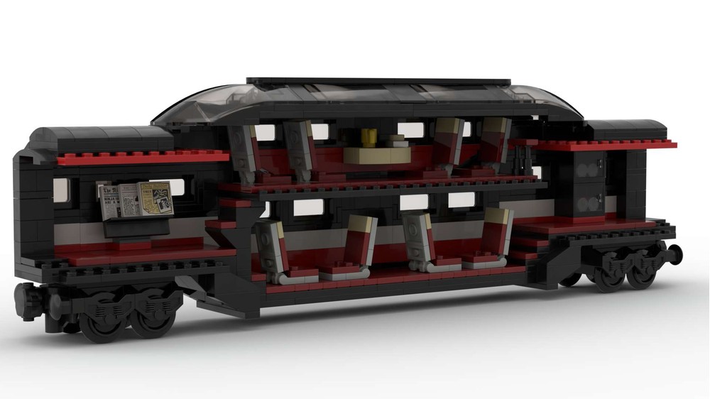 LEGO MOC High-Speed City Express Passenger Train (7745 MOC) by Kexy1984 | Rebrickable - Build ...