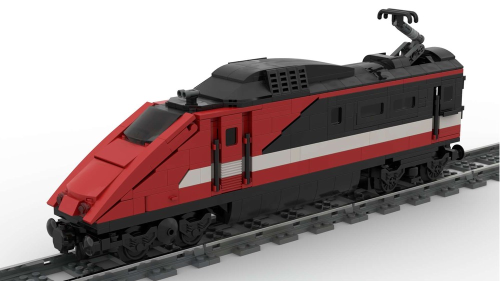 LEGO MOC High-Speed City Express Passenger Train (7745 MOC) by Kexy1984 ...