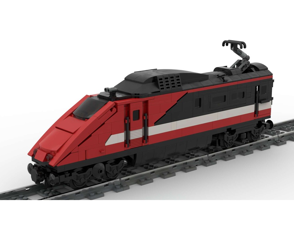 LEGO MOC High-Speed City Express Passenger Train (7745 MOC) by Kexy1984 ...