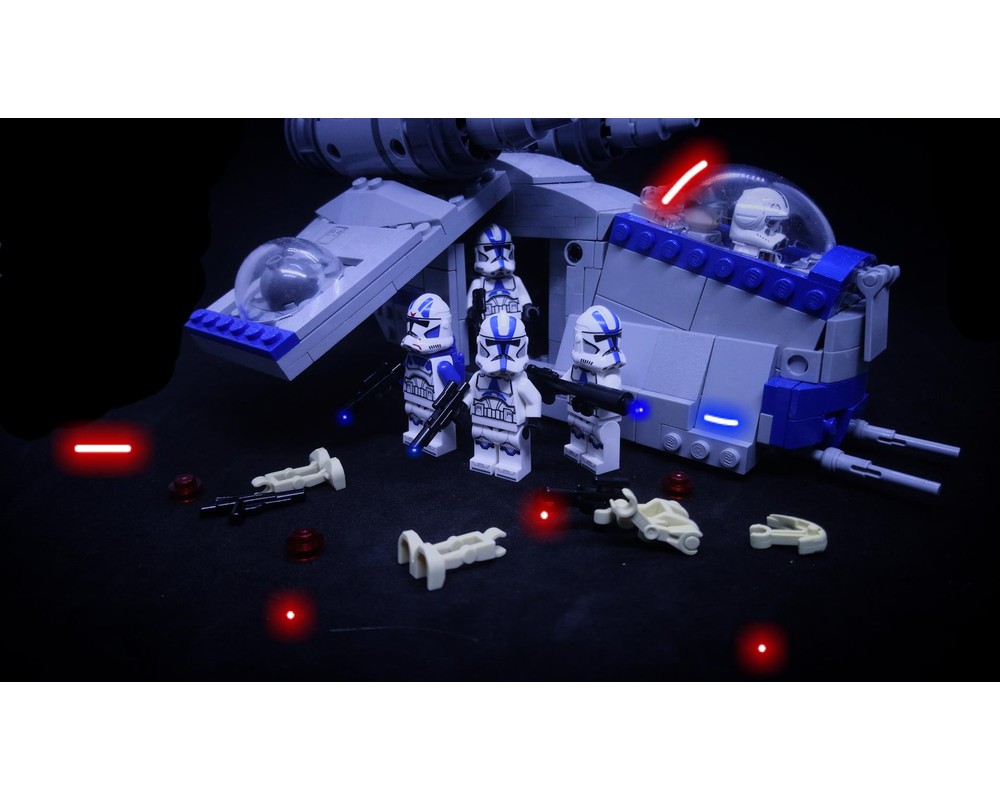 LEGO MOC 501st Republic Gunship by infernalbricks | Rebrickable - Build ...
