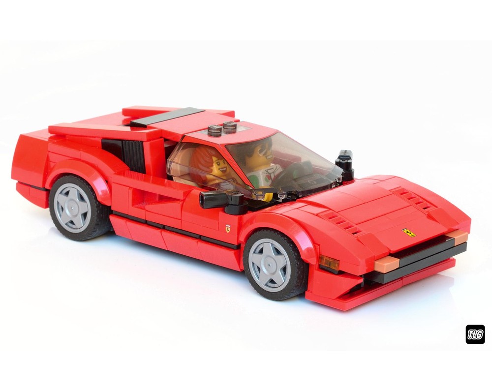 LEGO MOC Ferrari 308 & Magnum, p.i. by _TLG_ | Rebrickable - Build with ...