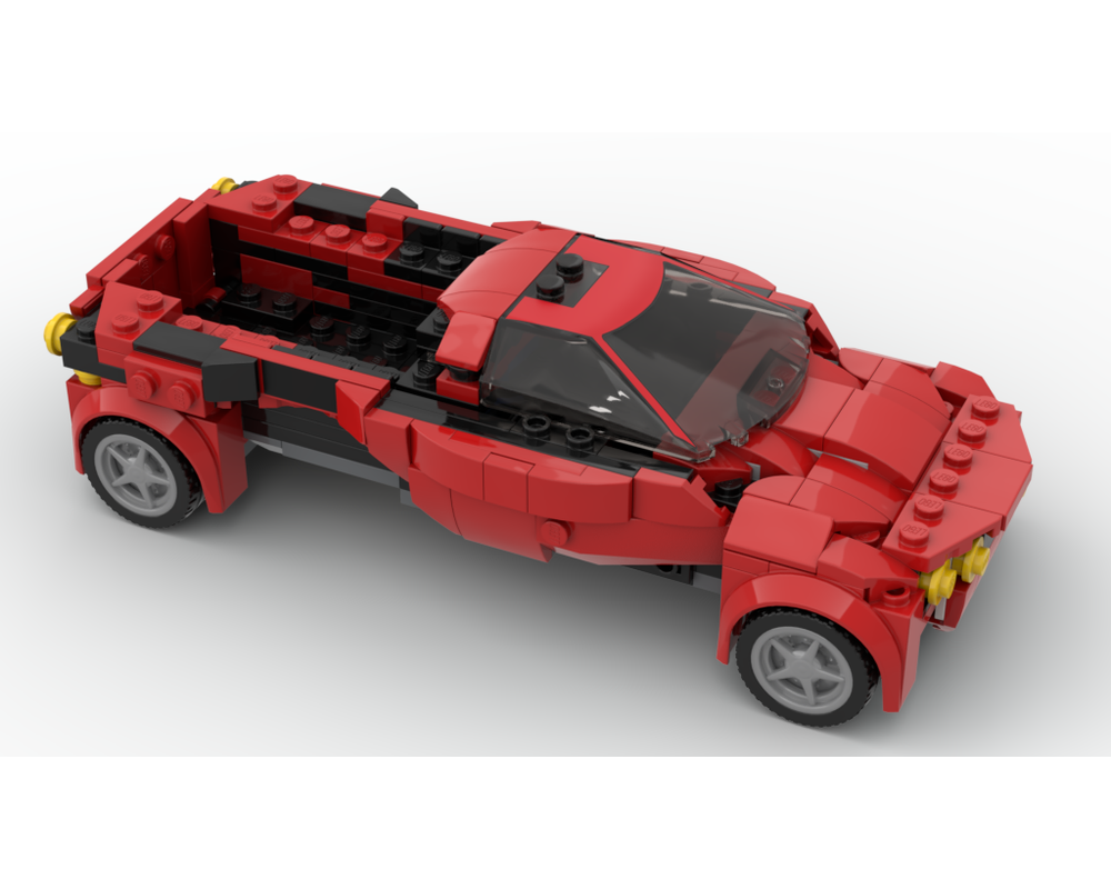 LEGO MOC 76895 Pickup Truck by Dujk | Rebrickable - Build with LEGO