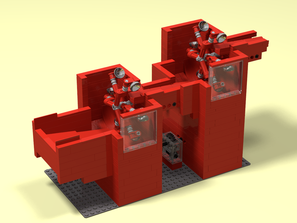 LEGO MOC superfin619 waterwheel GBC by 9vsystem | Rebrickable - Build ...