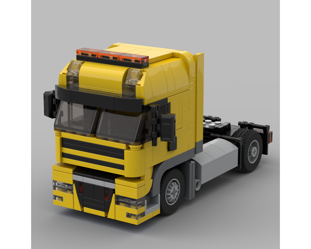 LEGO MOC DAF XF semi-truck MOC by SpeedHunCreations | Rebrickable ...