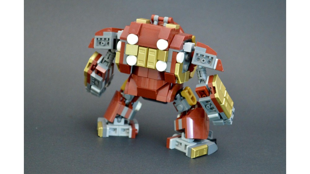LEGO MOC Mini Iron Man Mark 44 Hulkbuster by Ransom_Fern | Rebrickable ...