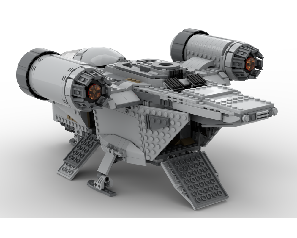 LEGO MOC Razor Crest Modifications 75292 by 0rig0 | Rebrickable - Build ...