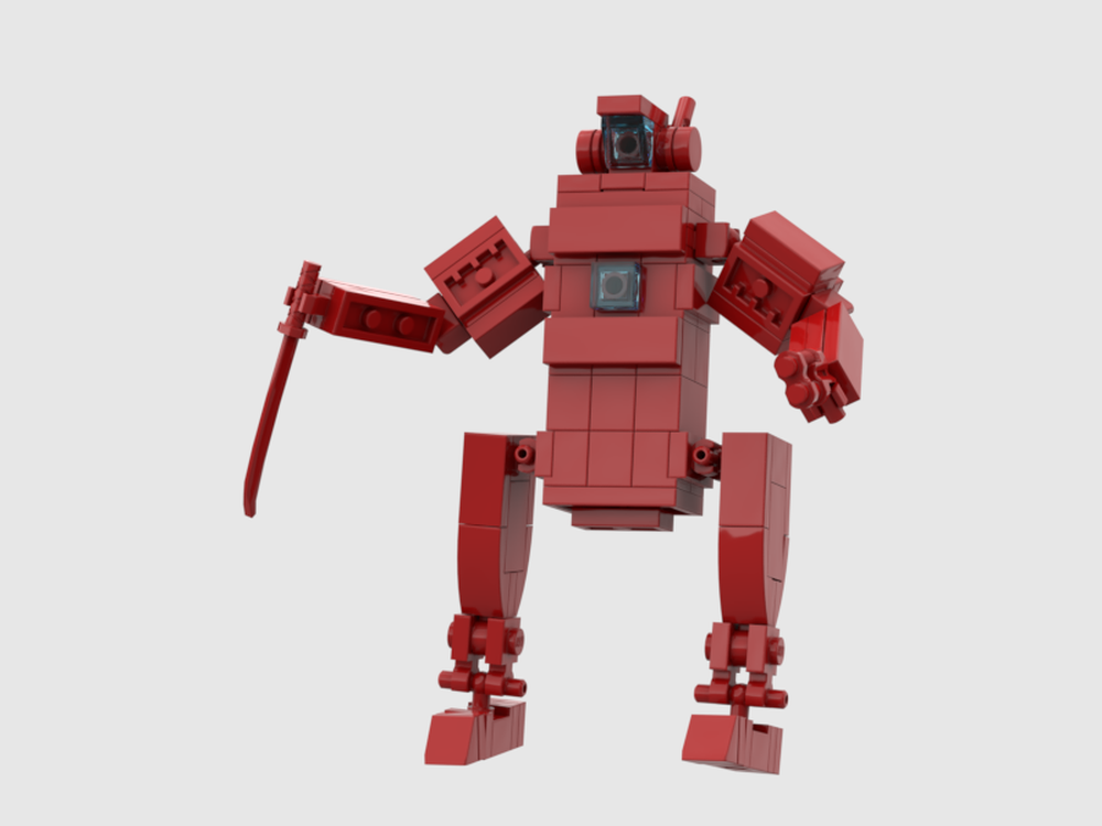 LEGO MOC Crimson ninja by Snowfox of the Icewings | Rebrickable - Build ...