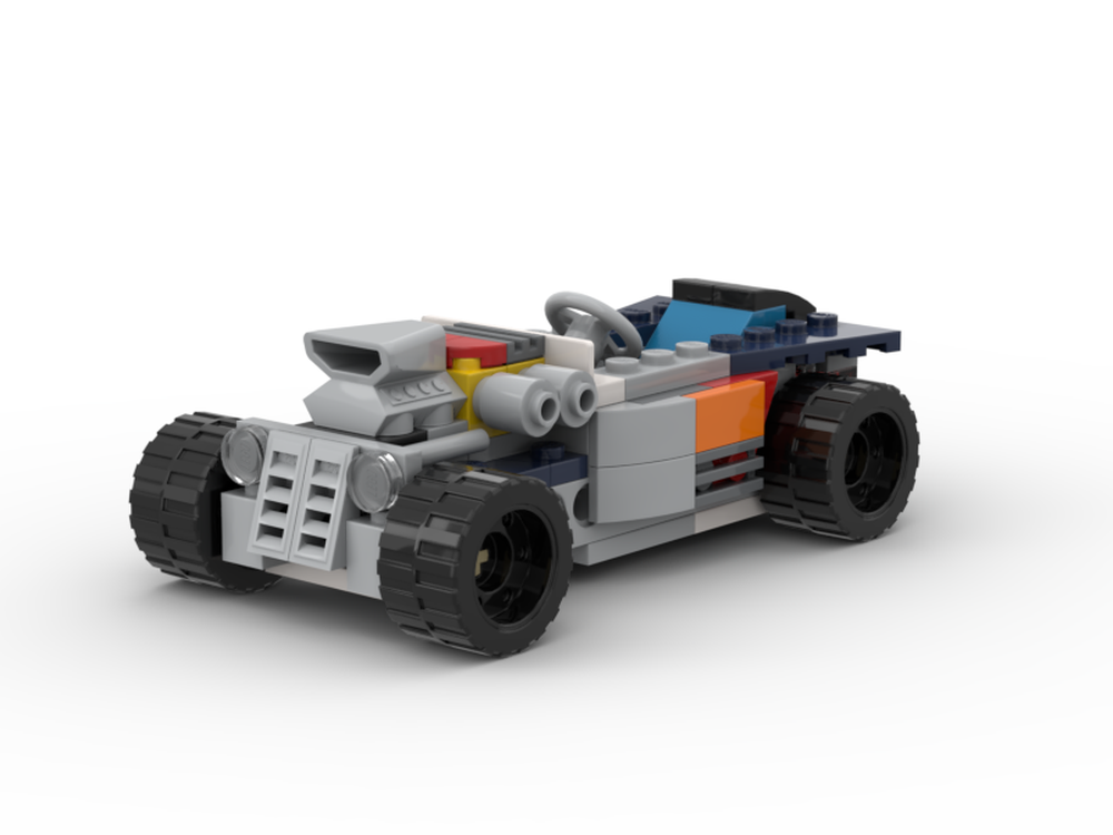 Lego Moc 31100 Hot Rod 2 By Legoford Rebrickable Build With Lego