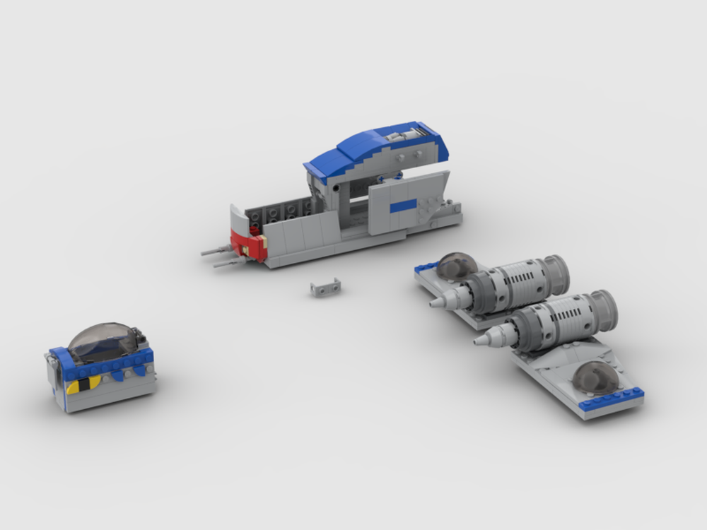 Lego Moc Muunilist 10 Republic Gunship By Infernalbricks Rebrickable