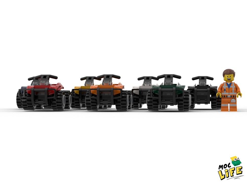 LEGO MOC ATV by MocLife | Rebrickable - Build with LEGO