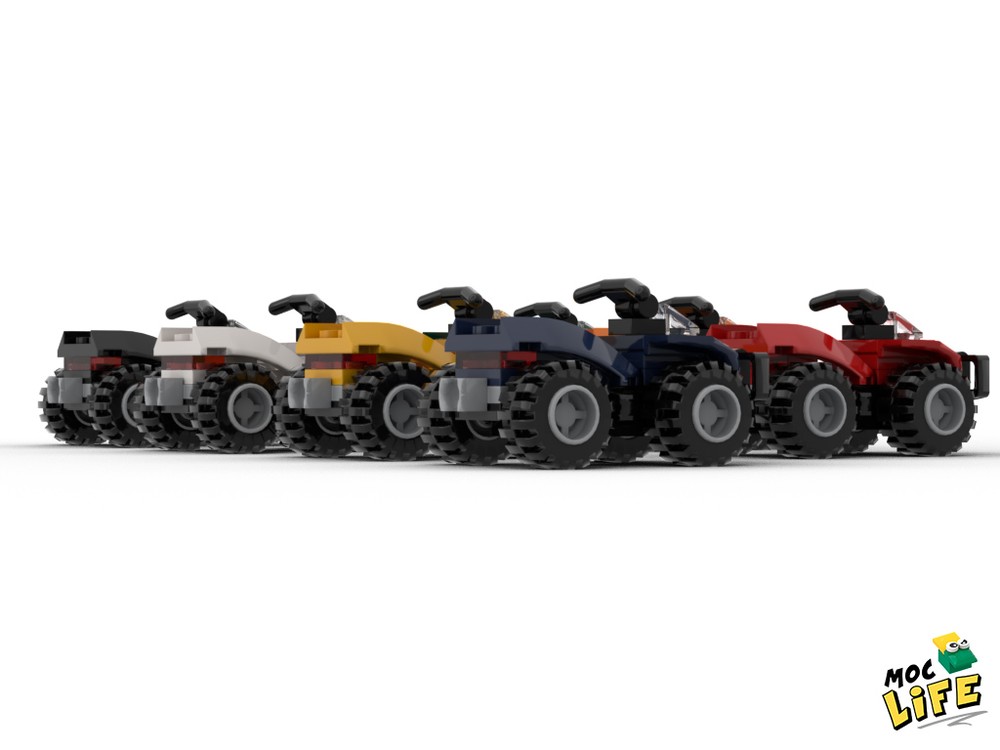 LEGO MOC ATV by MocLife | Rebrickable - Build with LEGO