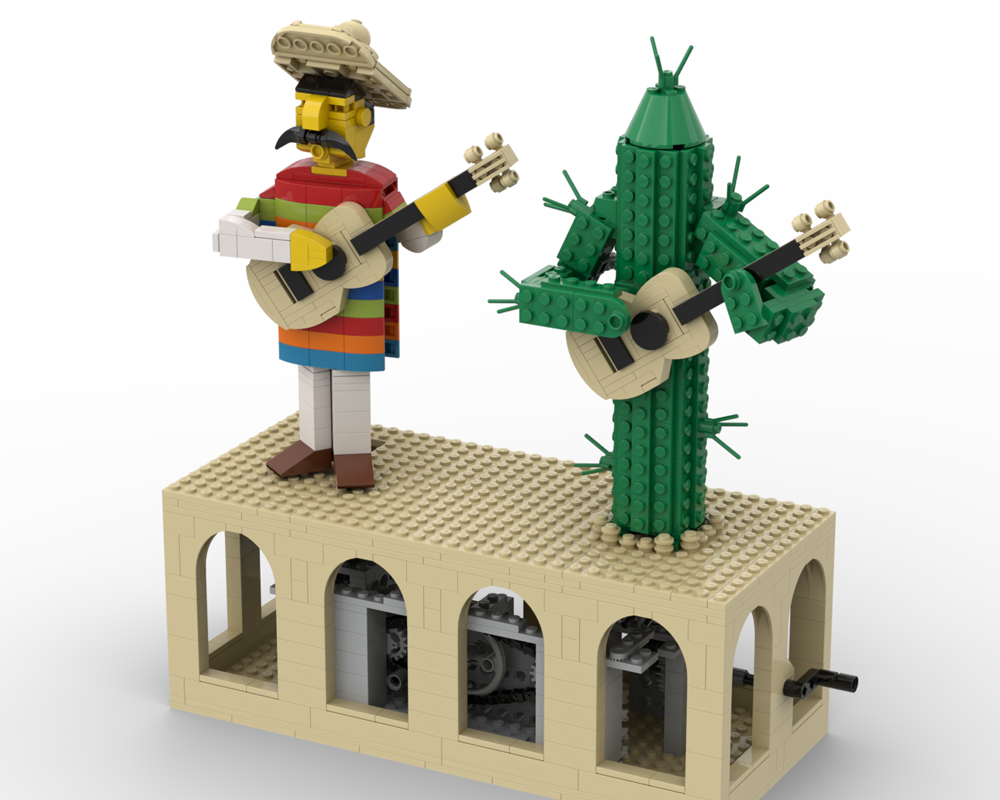 LEGO MOC Mariachi, by TonyFlow76 by Planet GBC | Rebrickable - Build ...