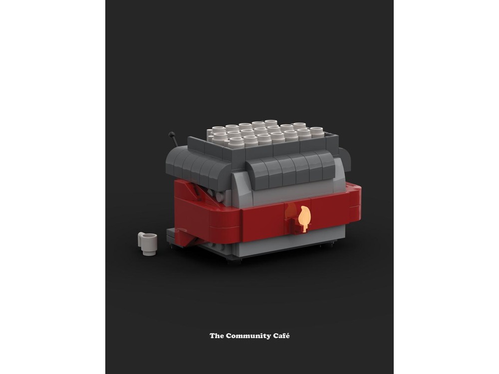 LEGO MOC Outreach Coffee Machine by Superesc | Rebrickable - Build with ...