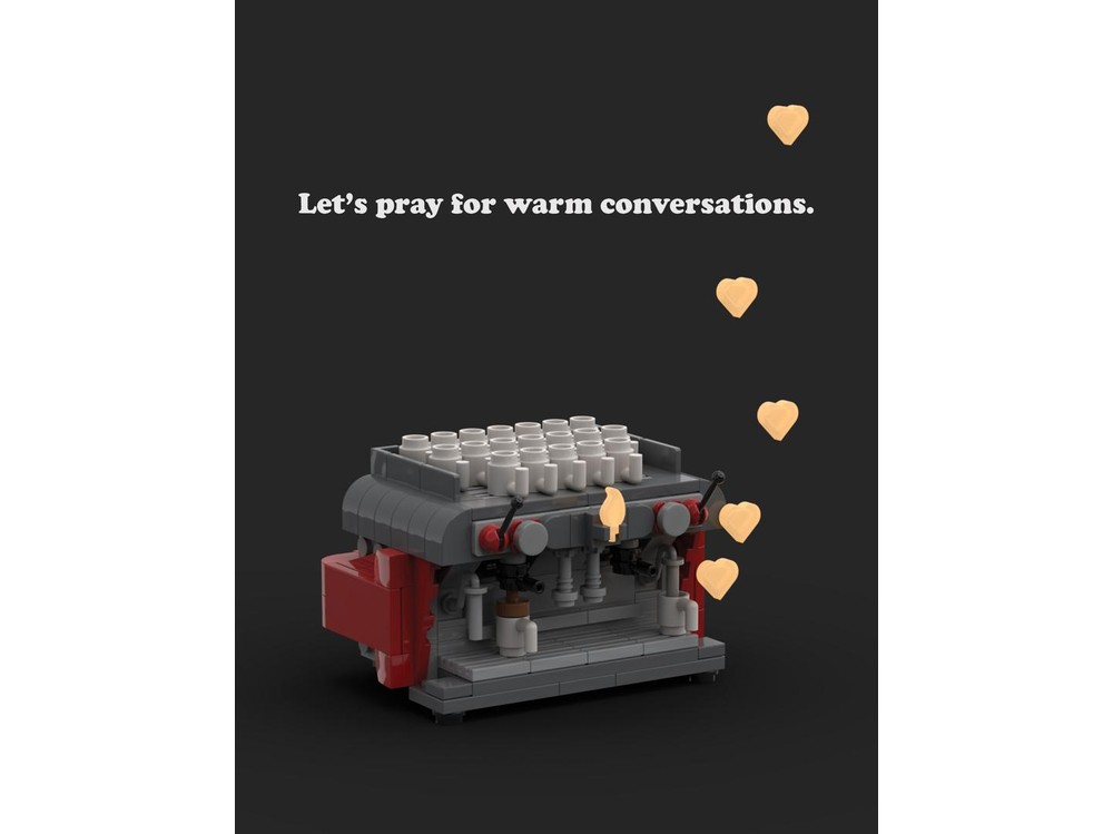 LEGO MOC Outreach Coffee Machine by Superesc | Rebrickable - Build with ...