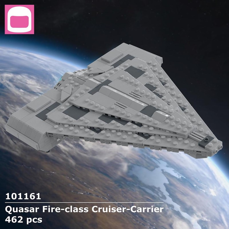 LEGO MOC Quasar Fire-class Cruiser-Carrier by Lilium Brick Yards ...