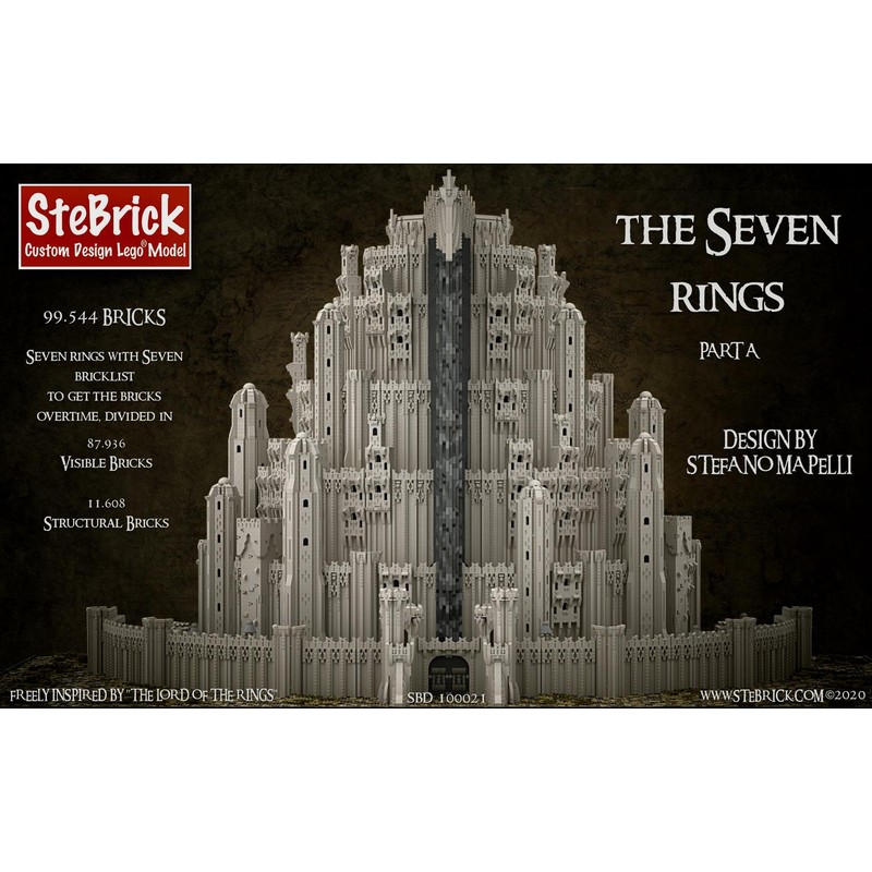 LEGO MOC The Seven rings - Part A by STEBRICK | Rebrickable - Build ...