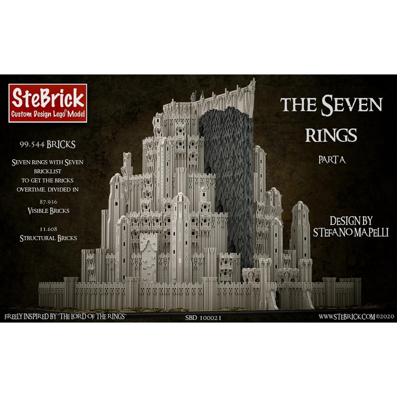 LEGO MOC The Seven rings - Part A by STEBRICK | Rebrickable - Build ...