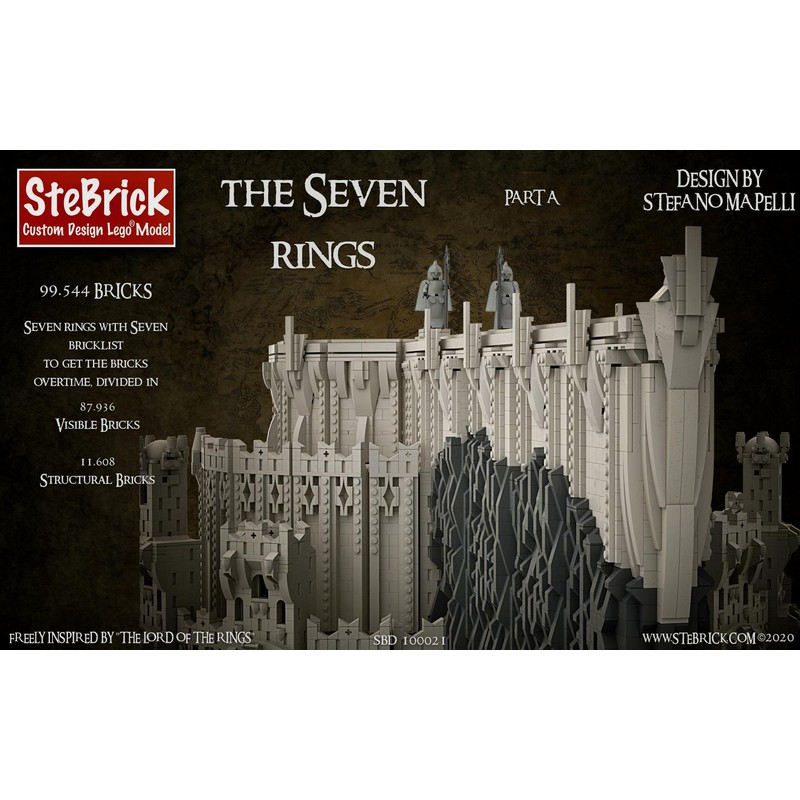 LEGO MOC The Seven rings - Part A by STEBRICK | Rebrickable - Build ...