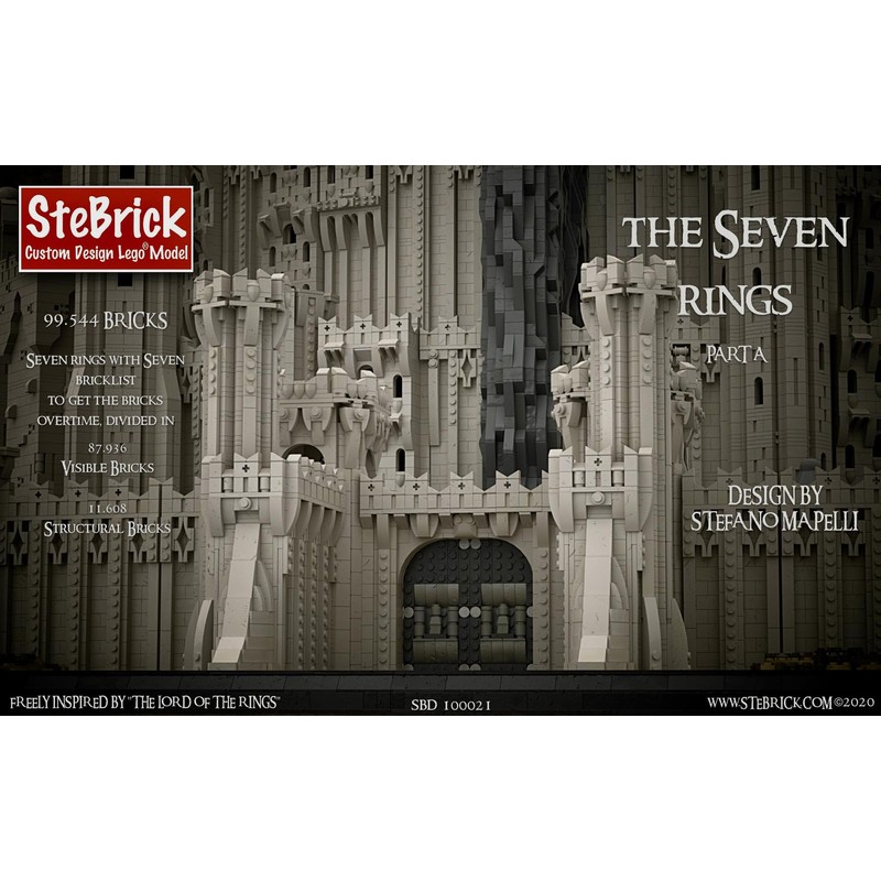 LEGO MOC The Seven rings - Part A by STEBRICK | Rebrickable - Build ...