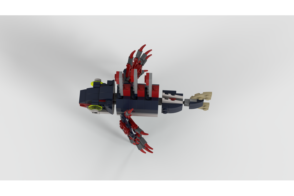 LEGO MOC Lionfish 31088 2 to 1 by Janik | Rebrickable - Build with LEGO