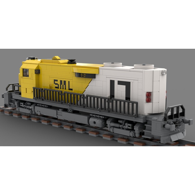 LEGO MOC US Diesel-electric locomotive by SpeedHunCreations ...